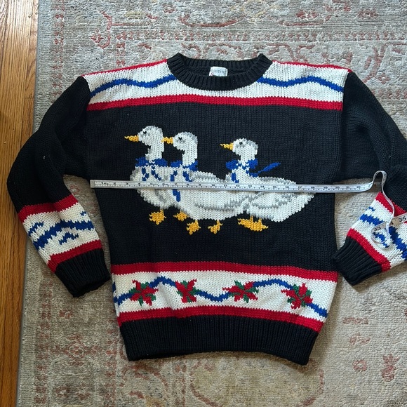 Vintage | Sweaters | Vintage Chunky Duck Crewneck Sweater | Poshmark